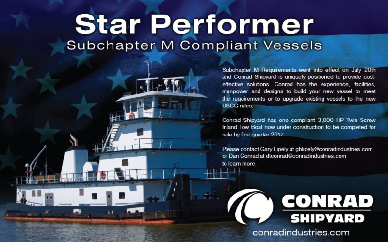 Print Ad Portfolio • Conrad Shipyard