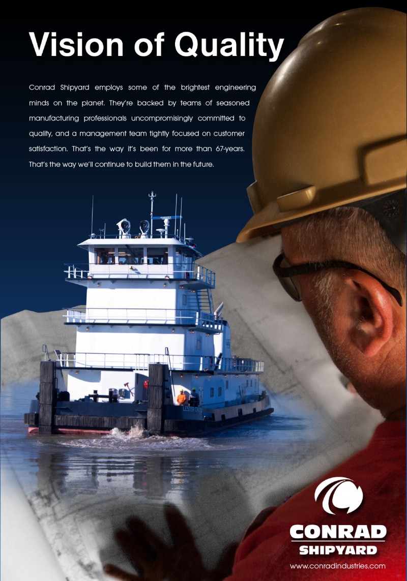 Print Ad Portfolio • Conrad Shipyard