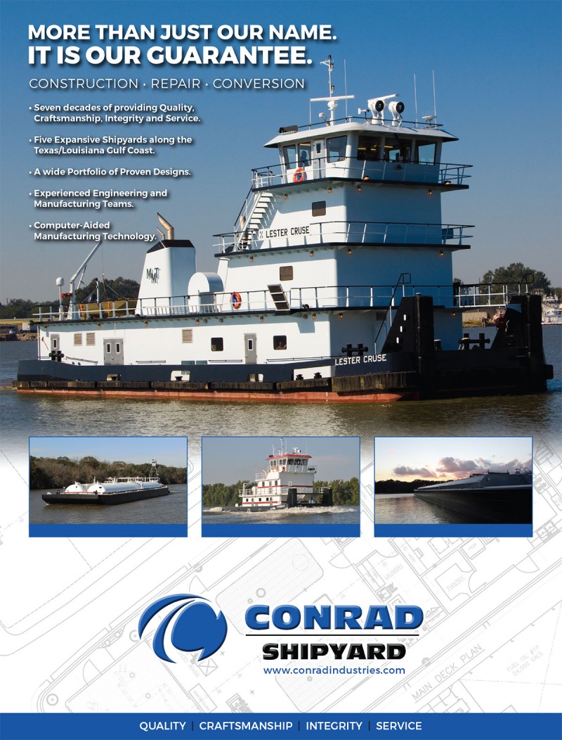 Print Ad Portfolio • Conrad Shipyard
