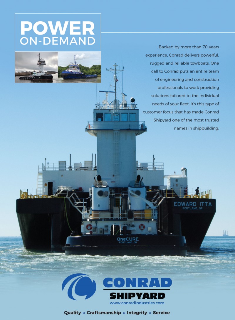 Print Ad Portfolio • Conrad Shipyard