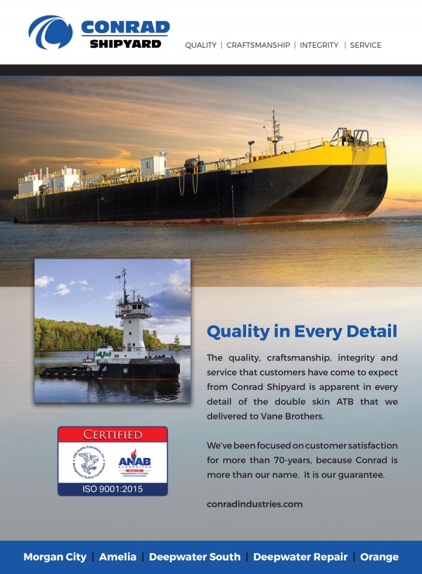 Print Ad Portfolio • Conrad Shipyard