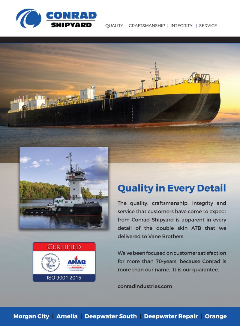 Print Ad Portfolio • Conrad Shipyard