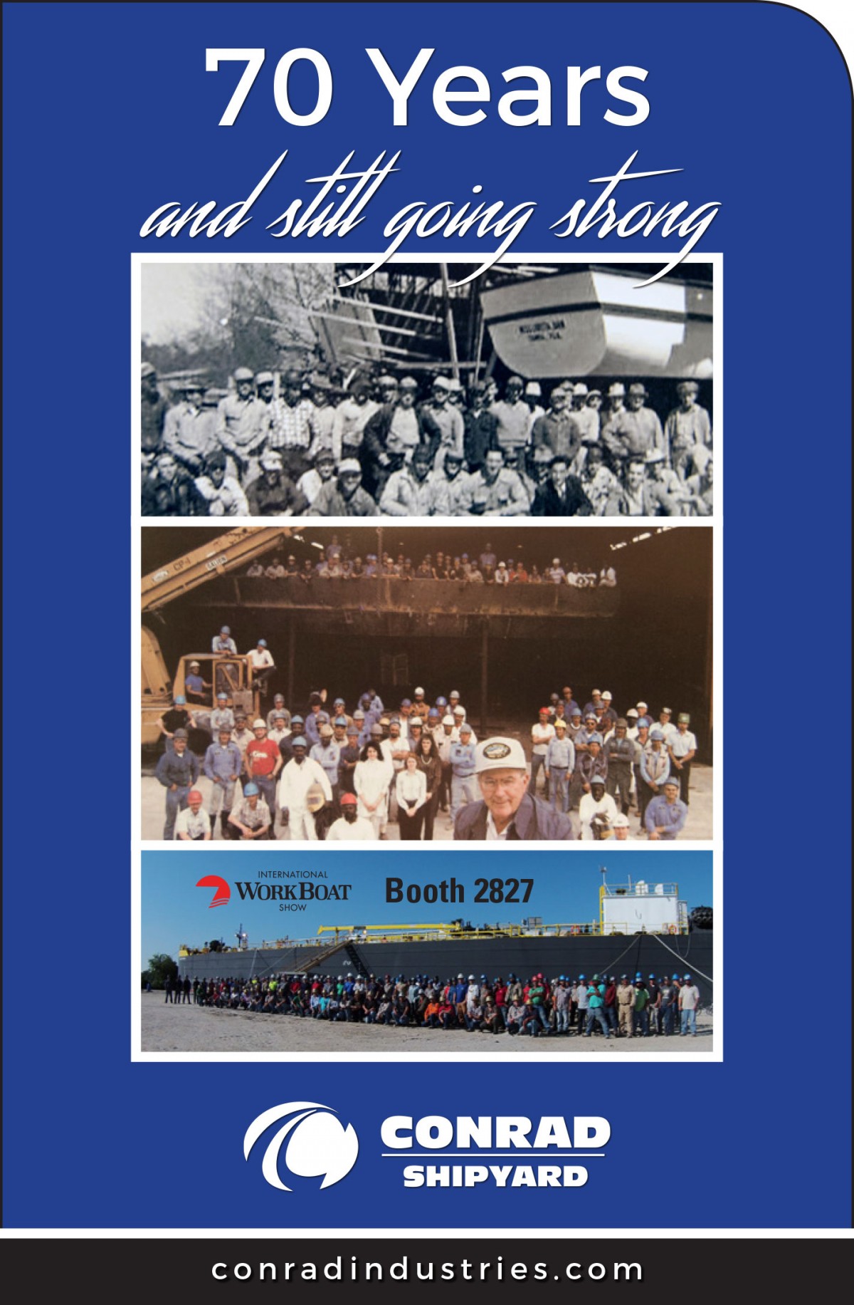 Print Ad Portfolio • Conrad Shipyard