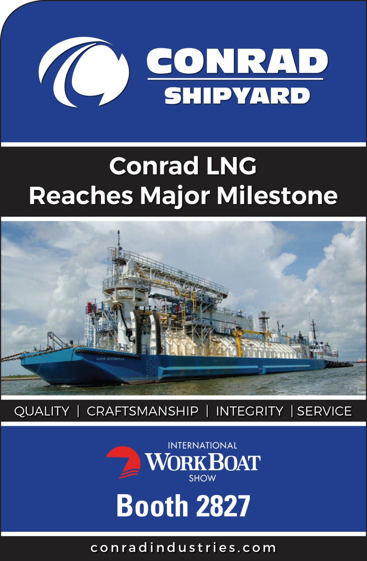 Print Ad Portfolio • Conrad Shipyard