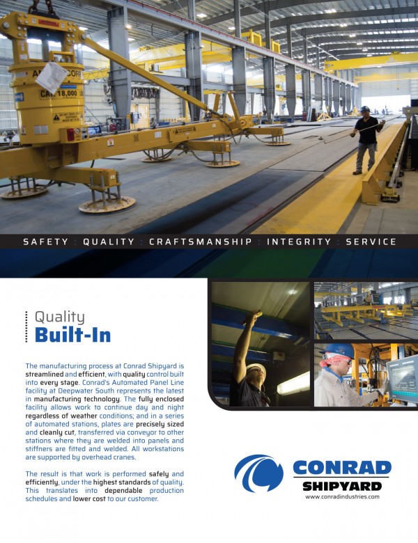Print Ad Portfolio • Conrad Shipyard